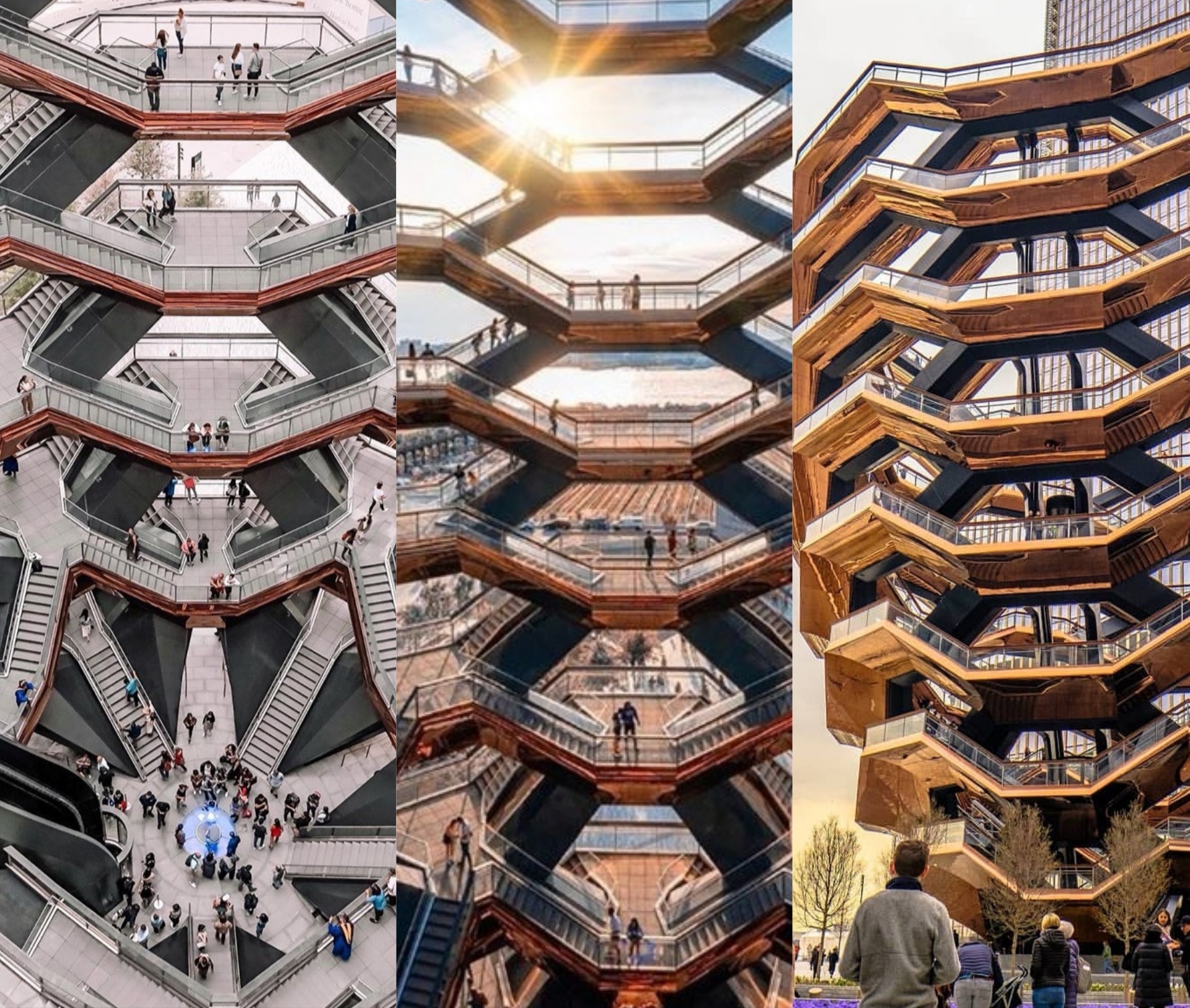 ปักหมุดเที่ยว! 'The Vessel' สถาปัตยกรรมแปลกตาในนครนิวยอร์ก - KAZZ Magazine